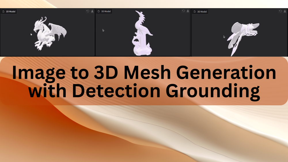 Image to 3D Archives - DebuggerCafe